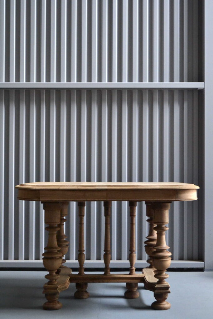 Dining table oak Henri II - 9decors